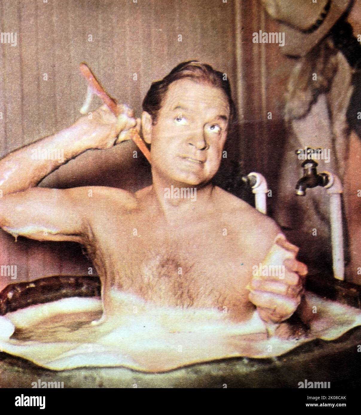 Bob Hope sur le set de son of Paleface, un film américain de 1952 ...