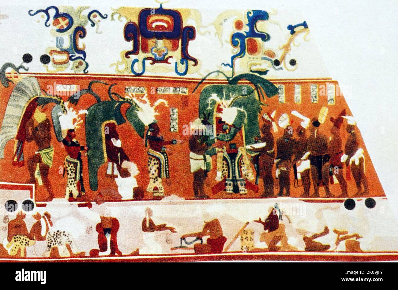 Peintures murales bonampak Banque de photographies et d’images à haute ...