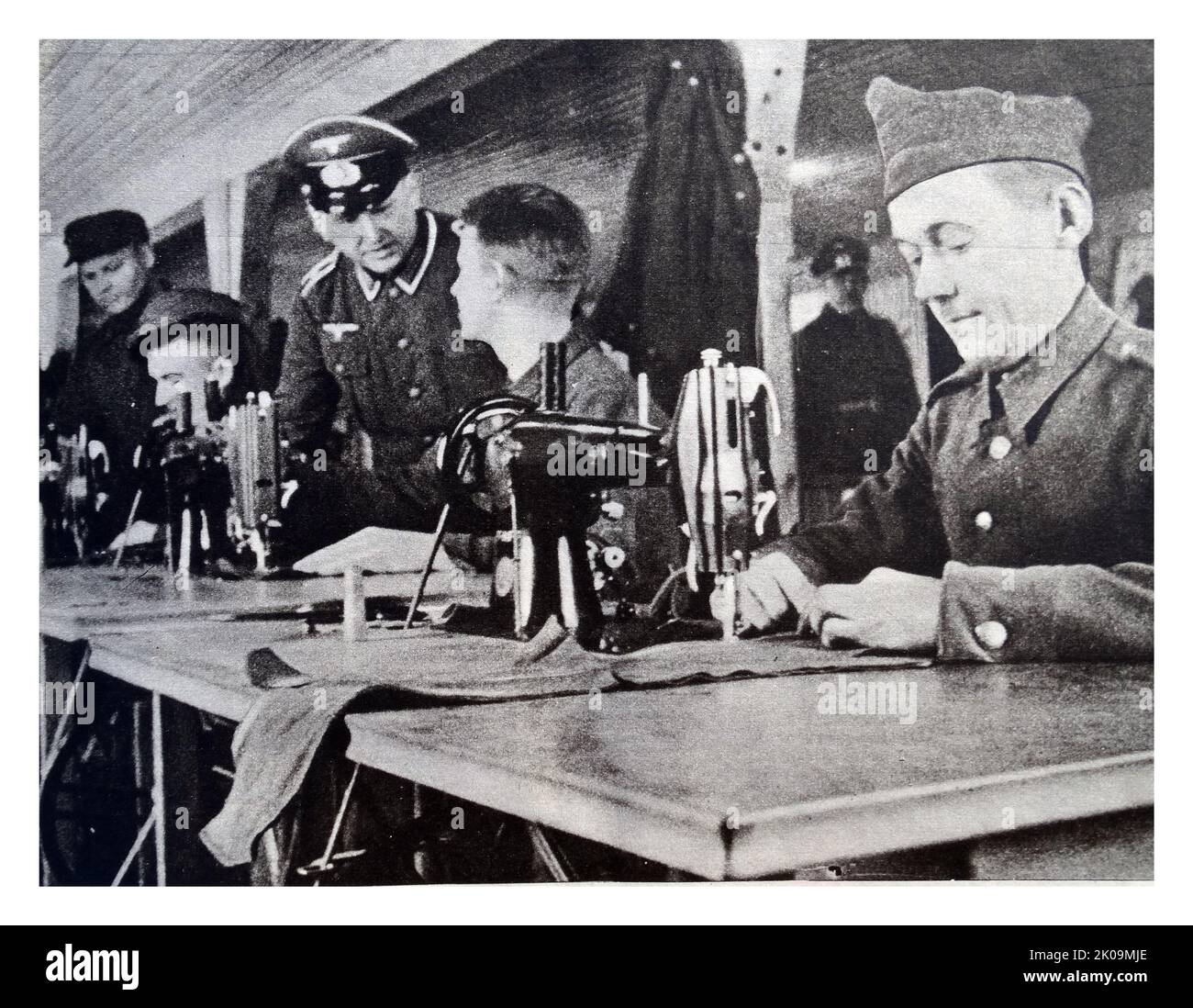Camp de prisonniers de guerre allemand Banque de photographies et d ...