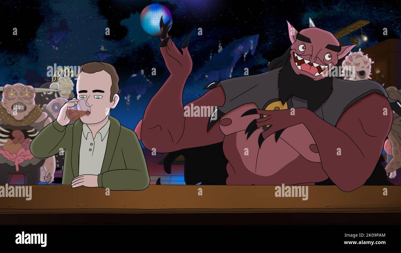 PETIT DÉMON, de gauche à droite: Satan (voix: Danny DeVito), Asmodeus ...