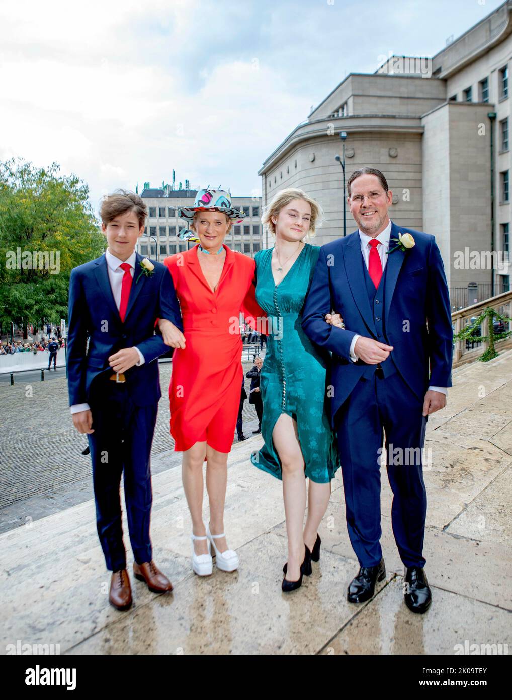 Bruxelles, Belgique. 10th septembre 2022. La princesse Delphine de ...