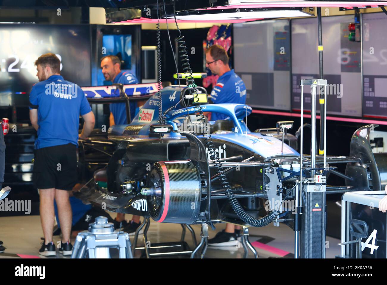 Voiture de formule 1 alpine bwt Banque de photographies et d’images à ...