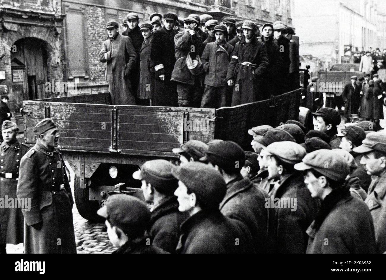 Le ghetto de Varsovie, le plus grand ghettos nazi de la Seconde Guerre ...