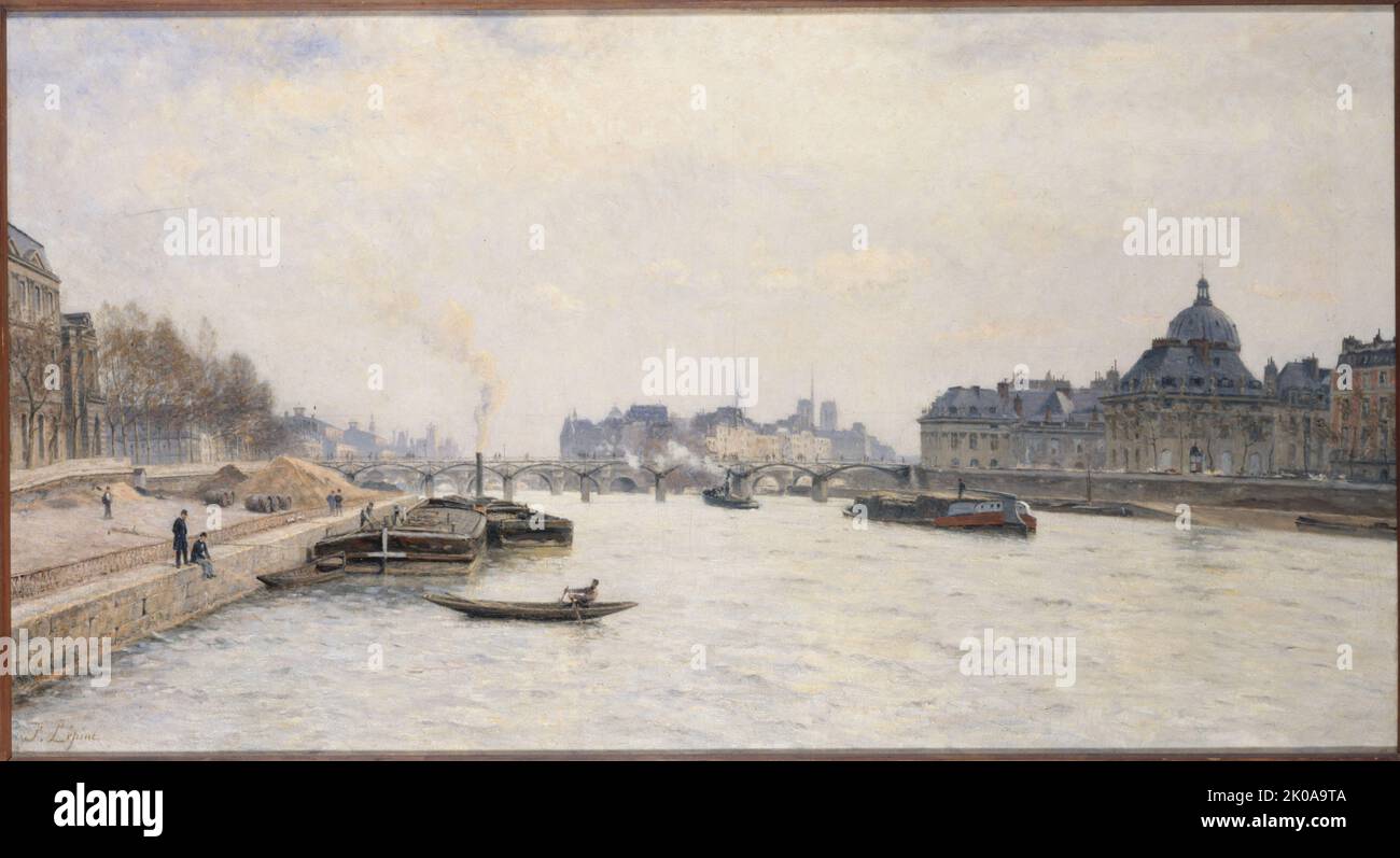 Pont des arts xixème siècle Banque de photographies et d’images à haute ...