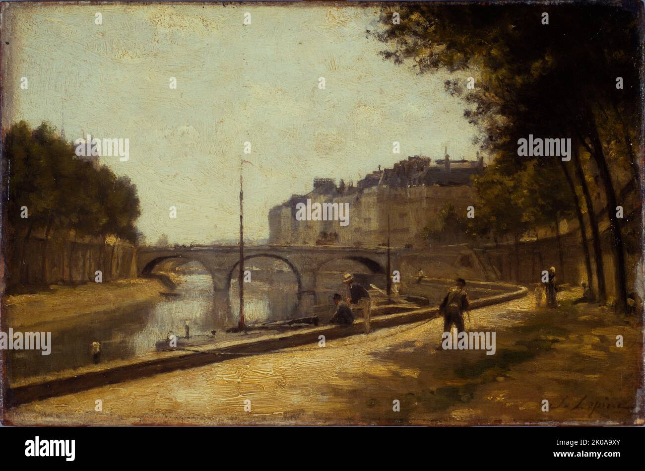 Pont des arts xixème siècle Banque de photographies et d’images à haute ...