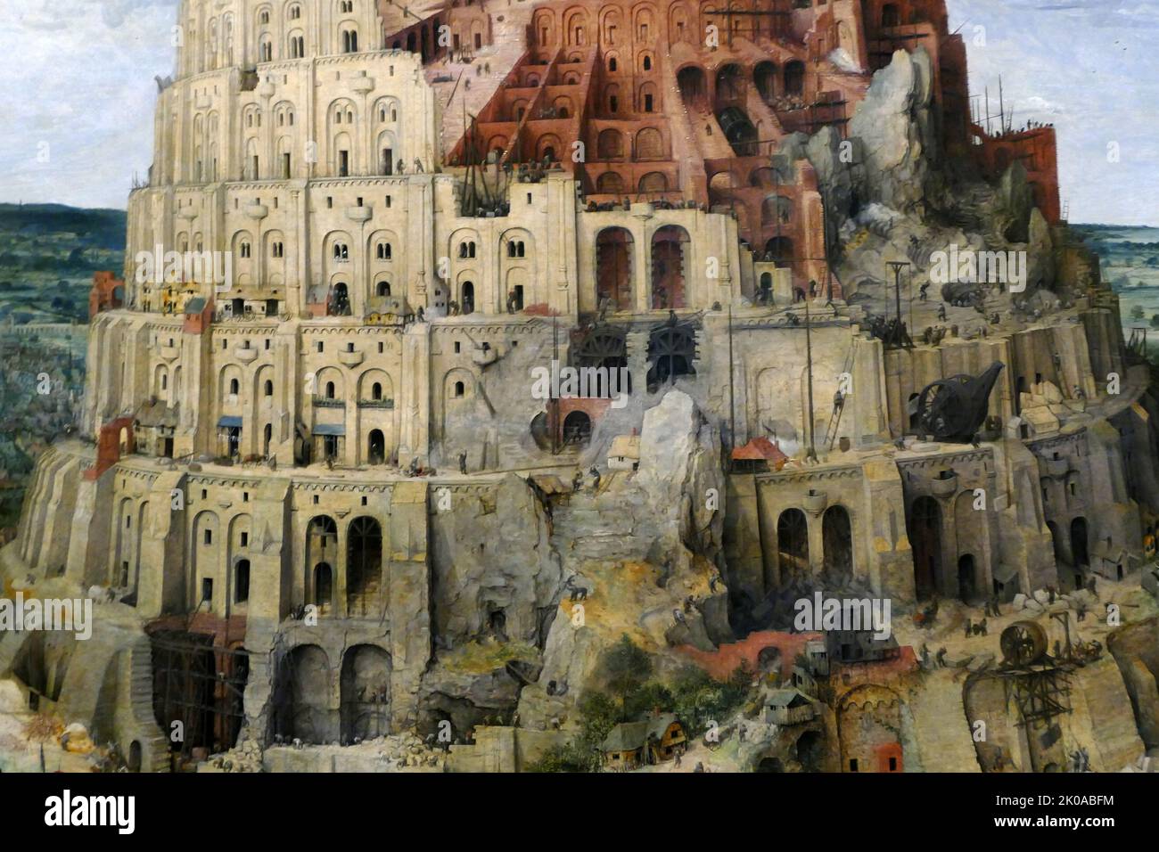 La Tour de Babel par Pieter Bruegel, 1563. Pieter Bruegel l'ancien (c ...