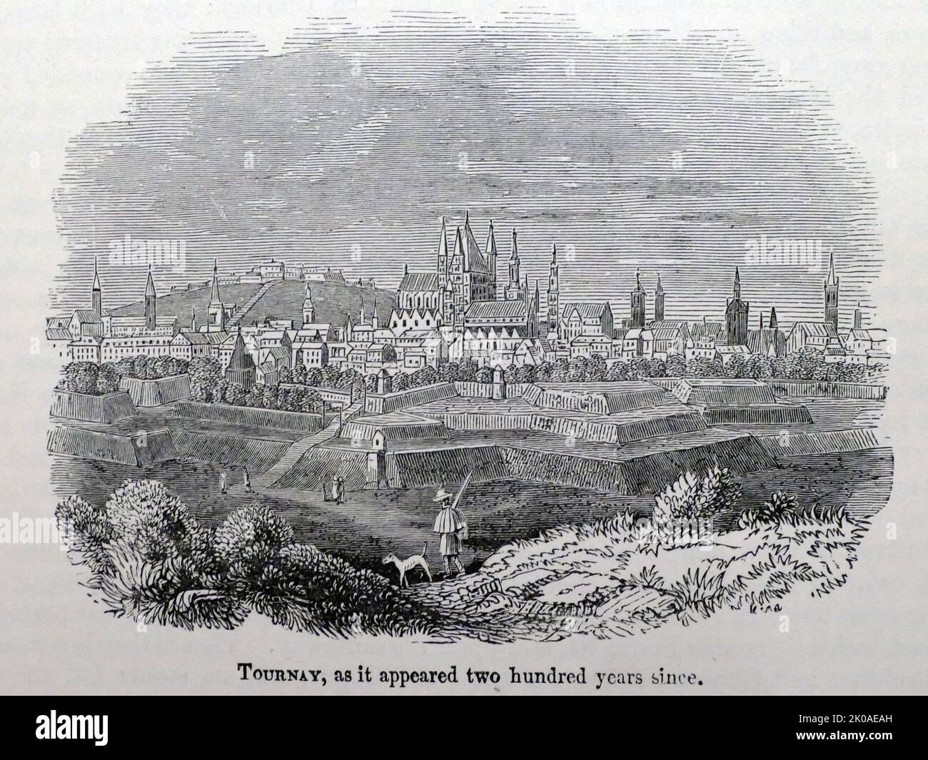 Tournai ou Tournay, ville et municipalité de Wallonie située dans la ...