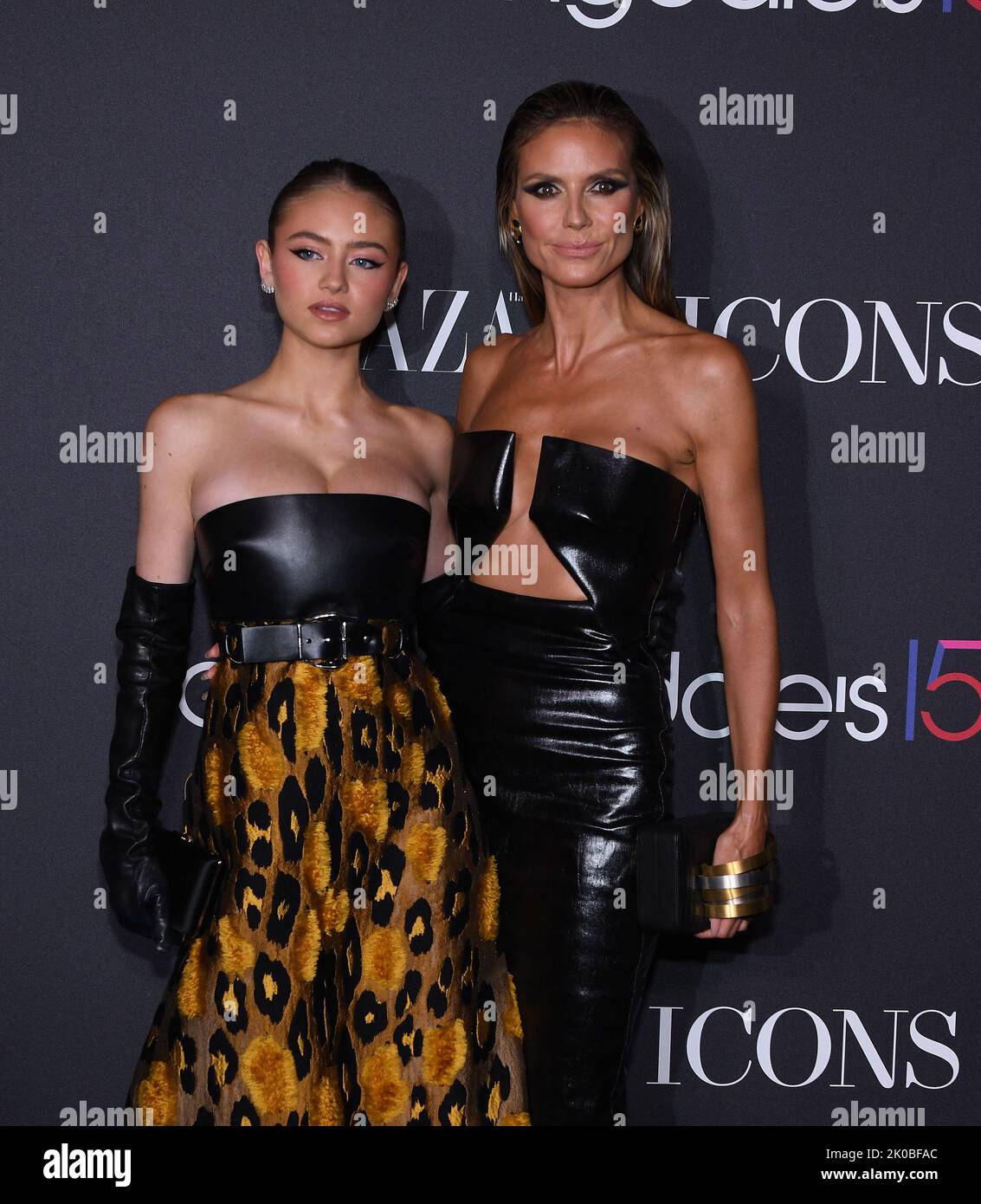 Heidi klum and leni klum Banque de photographies et d’images à haute ...