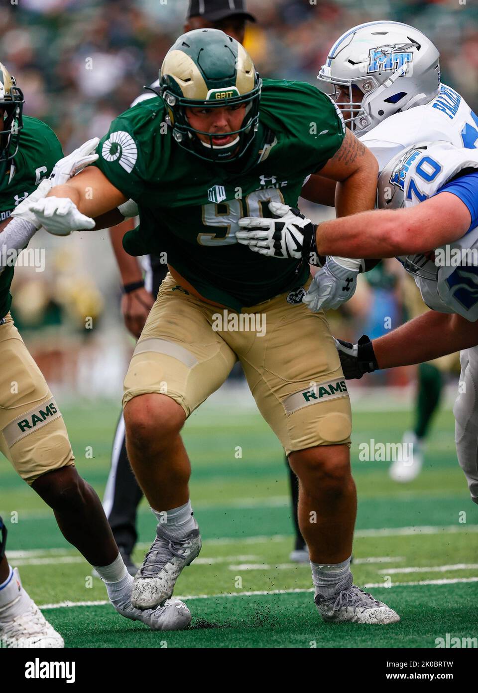 10 septembre 2022: Colorado State Rams défensif lineman Grady Kelly (90 ...