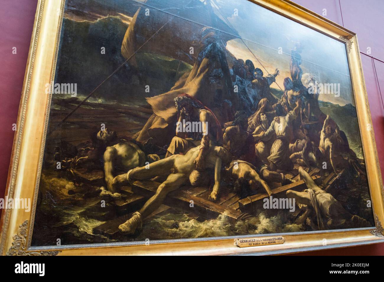 Le radeau de la Medusa, 1819, par Théodore Géricault, le musée du ...
