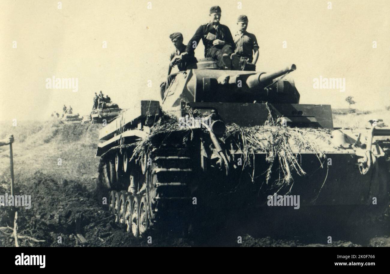 Wehrmacht Heer Panzerkampfwagen III PzKpfw III Panzer III Ausf. H - Armée allemande ...
