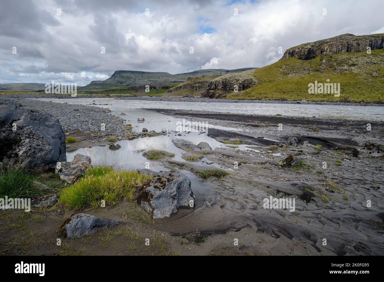 Kalfafell icelandic landscape iceland Banque de photographies et d ...
