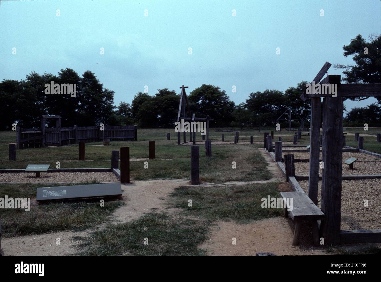 Site historique de la centaine de martins Banque de photographies et d ...