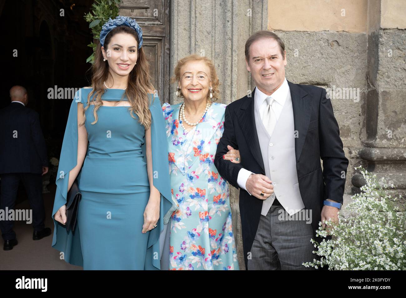 La princesse Elettra Marconi et le prince Guglielmo Giovanelli Marconi ...