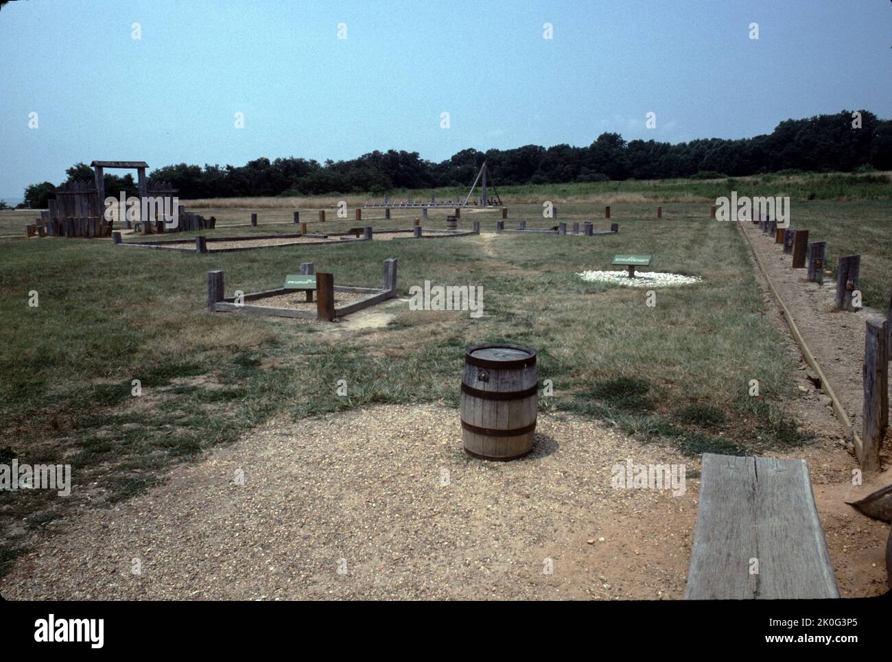 Site historique de la centaine de martins Banque de photographies et d ...