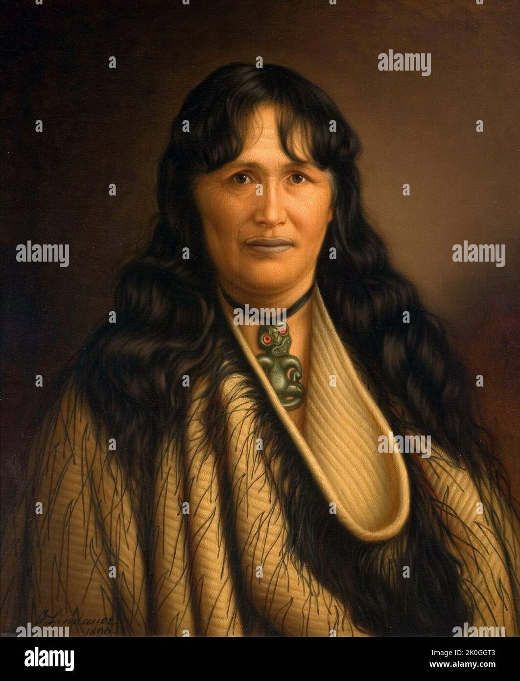 Femme polynesienne dessin Banque de photographies et d’images à haute ...