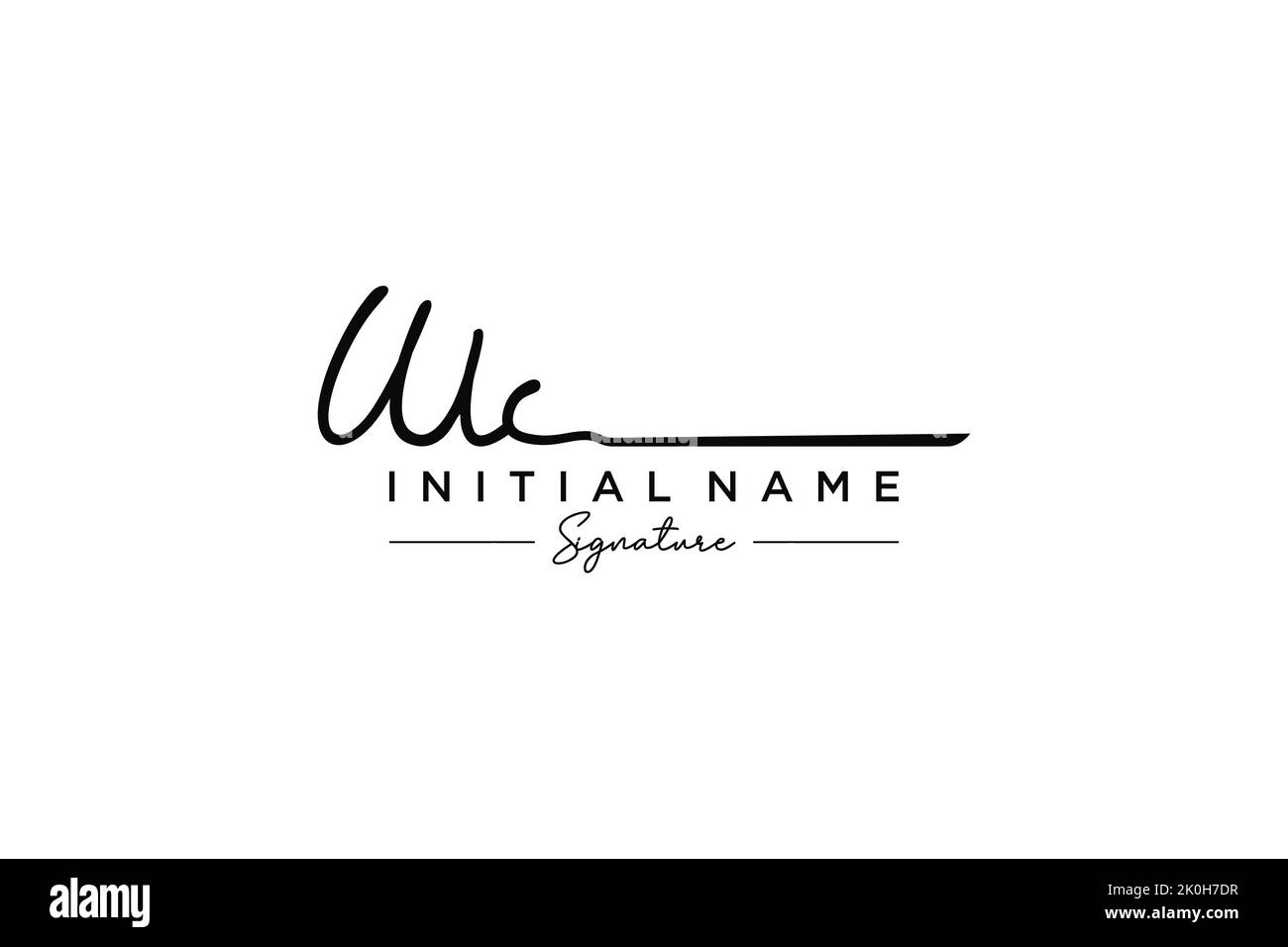 Logo de lettre de wc Banque de photographies et d’images à haute ...
