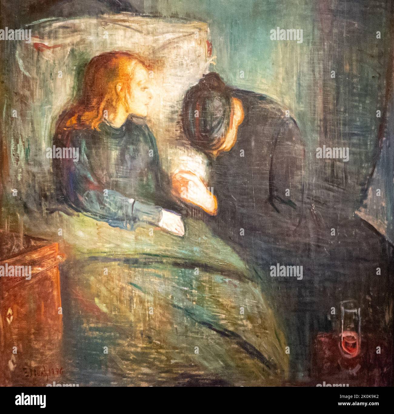 Edvard munch the sick girl Banque de photographies et d’images à haute ...