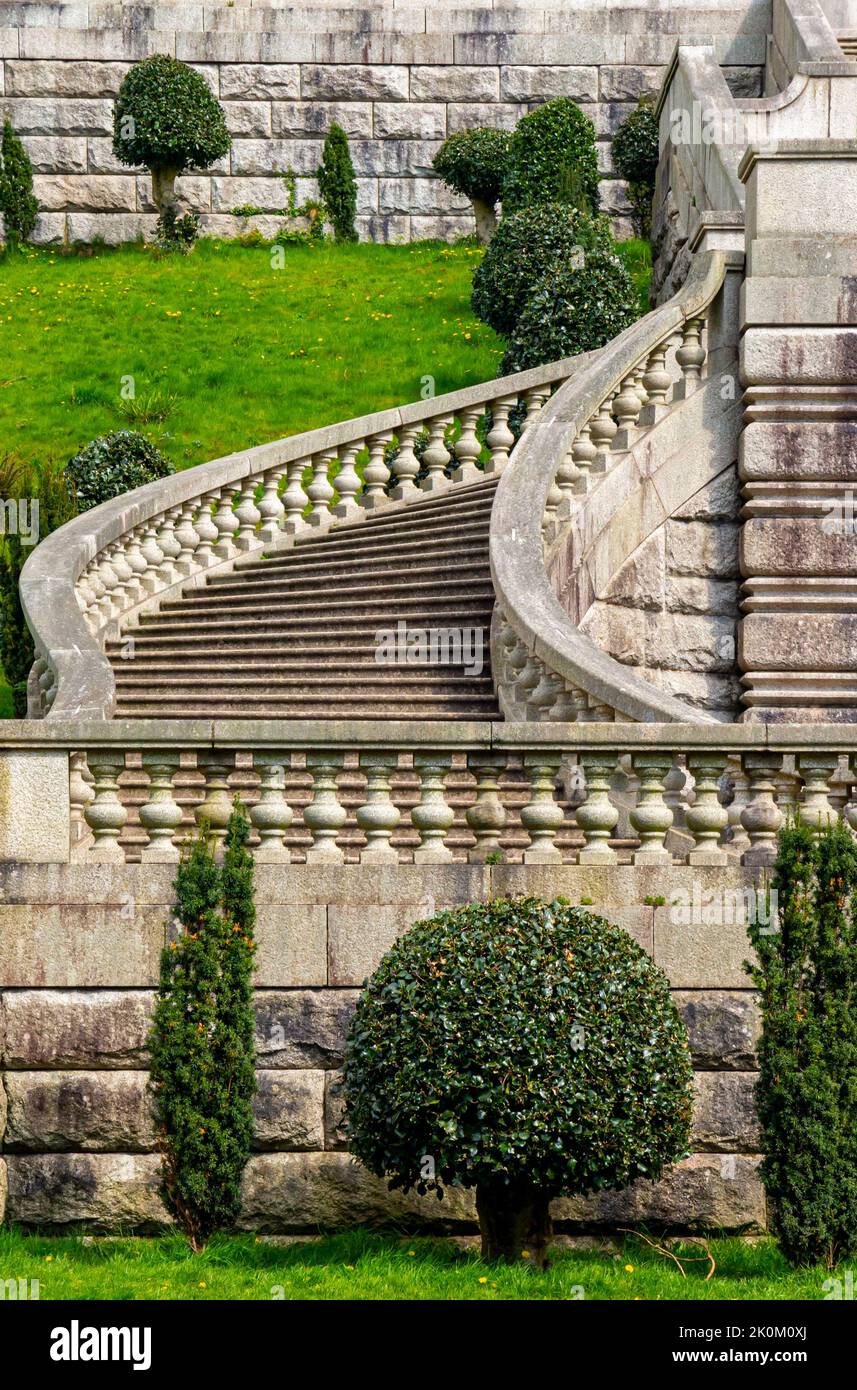 Ashton Memorial à Williamson Park Lancaster Lancashire Angleterre ...