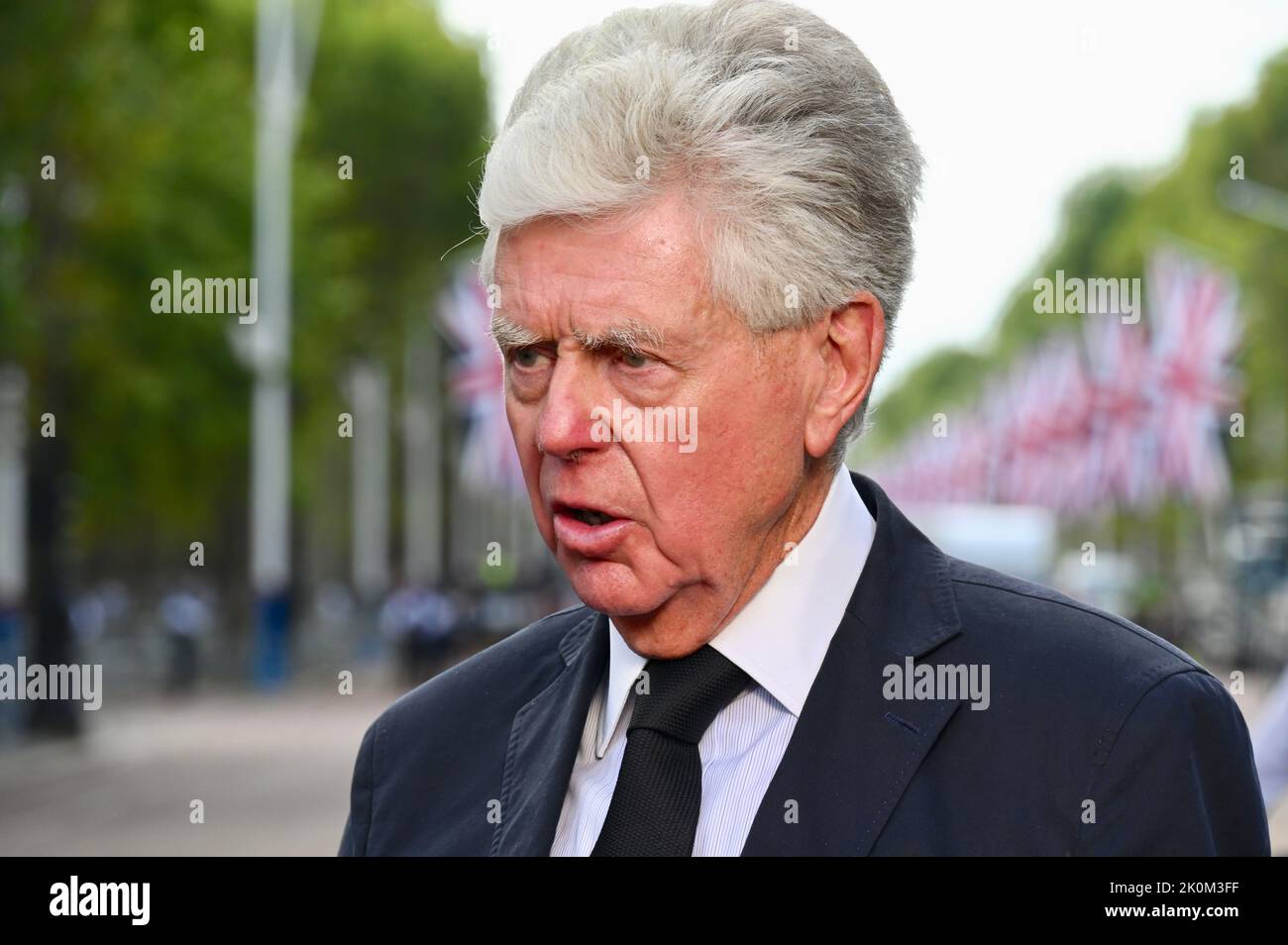 12th septembre. Londres, Royaume-Uni. L'ancien journaliste de la BBC et ...