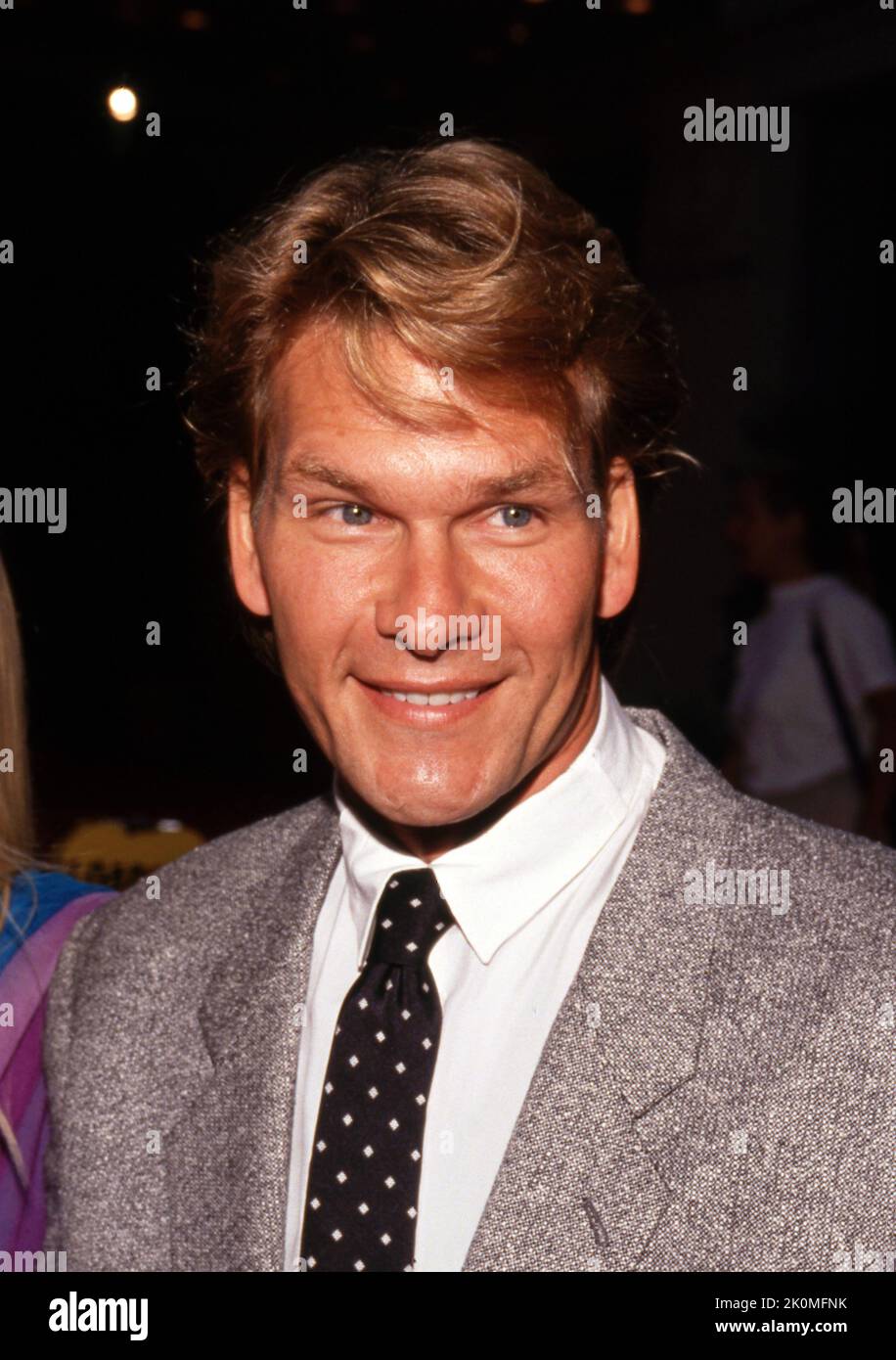 Patrick Swayze à la première de 'Robin des Bois' sur 10 juin 1991 au ...