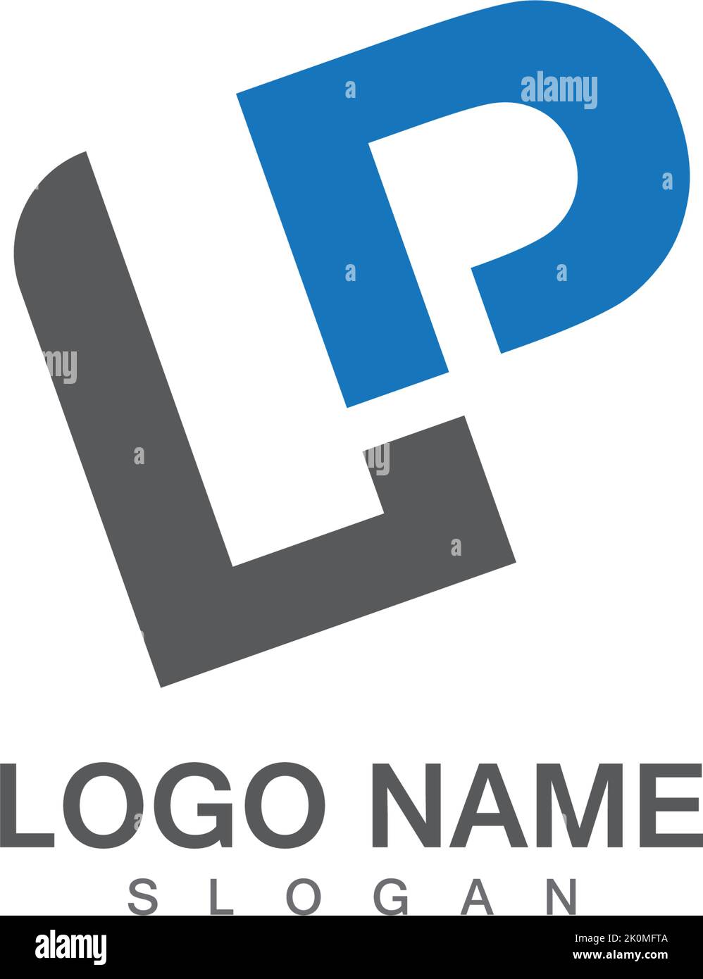 Logo de lettre lp Banque d'images vectorielles - Page 2 - Alamy