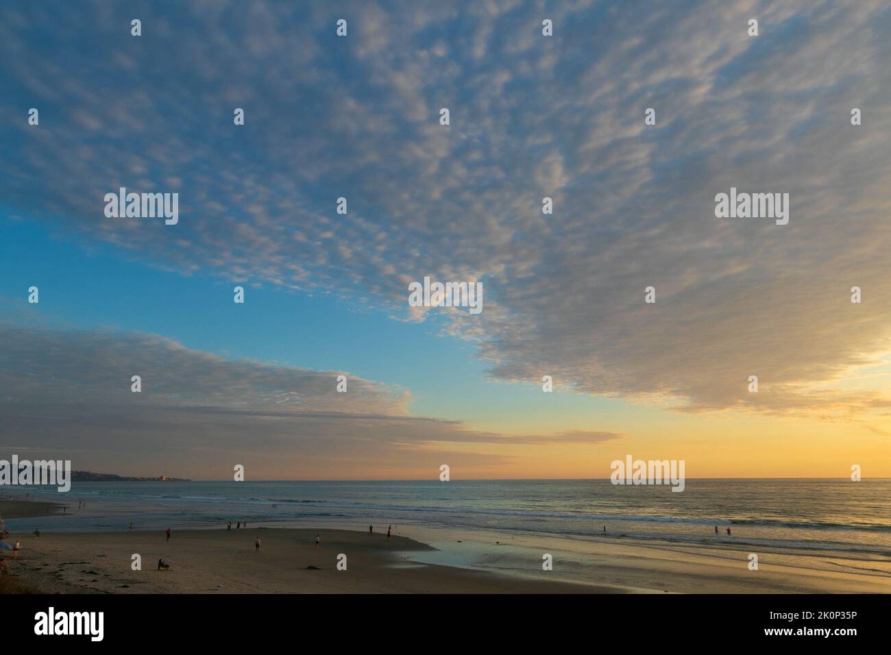 12 septembre 2022, la Jolla, CA, États-Unis d'Amérique : coucher de ...