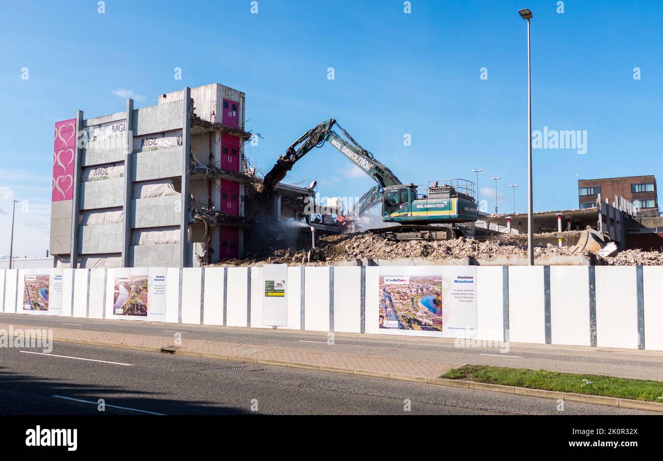 Stockton on Tees, Royaume-Uni.13th septembre 2022. Les travaux de ...
