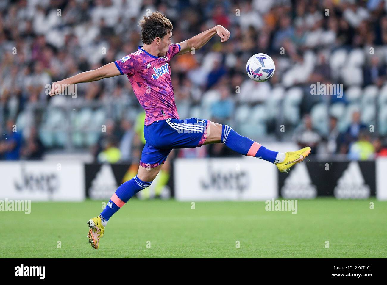 Turin Italie 11th Septembre 2022 Dusan Vlahovic De Juventus Fc