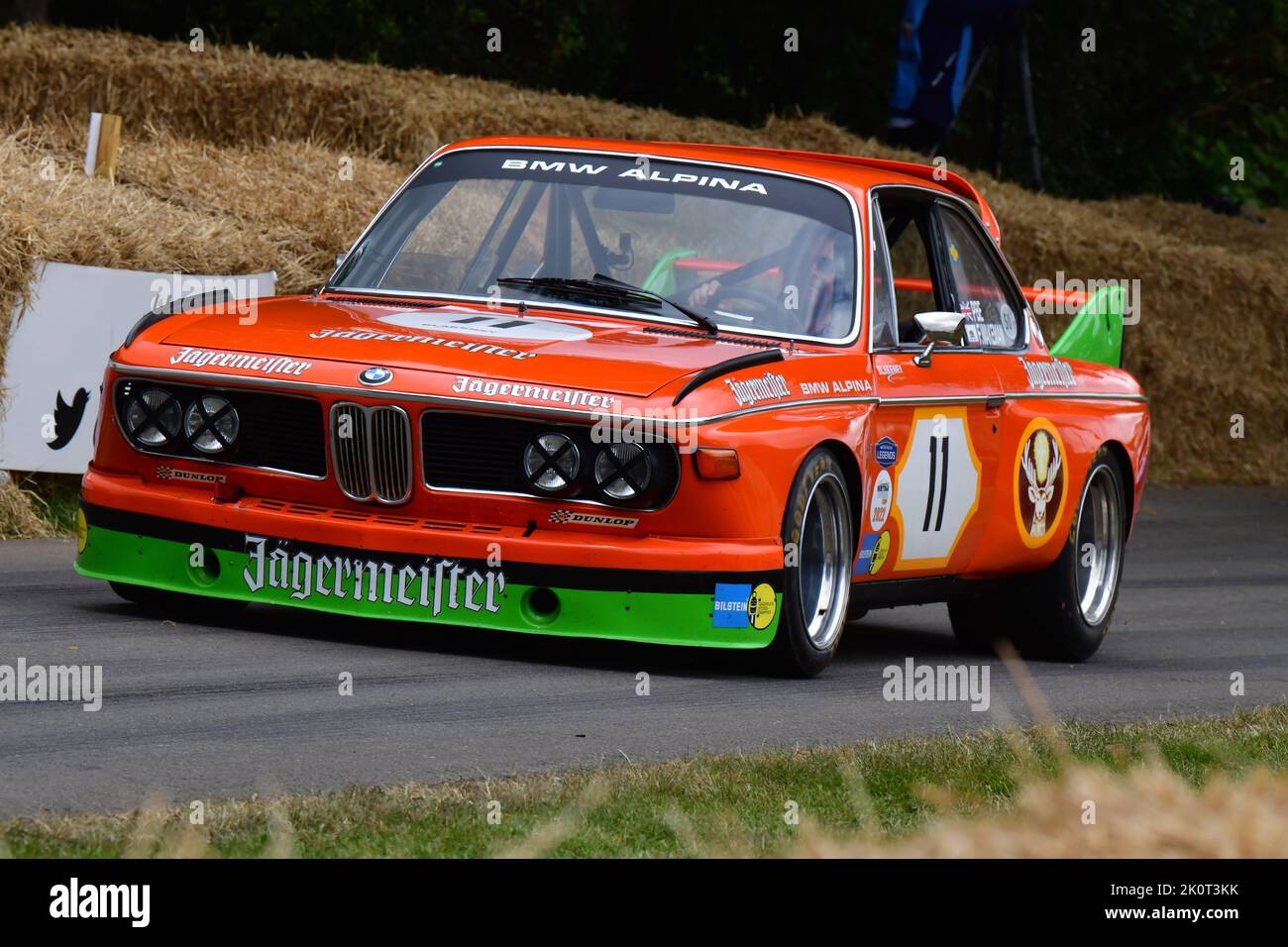 Patrick Blakeney-Edwards, BMW 3 litres CSL, Batmobile, dans son ...