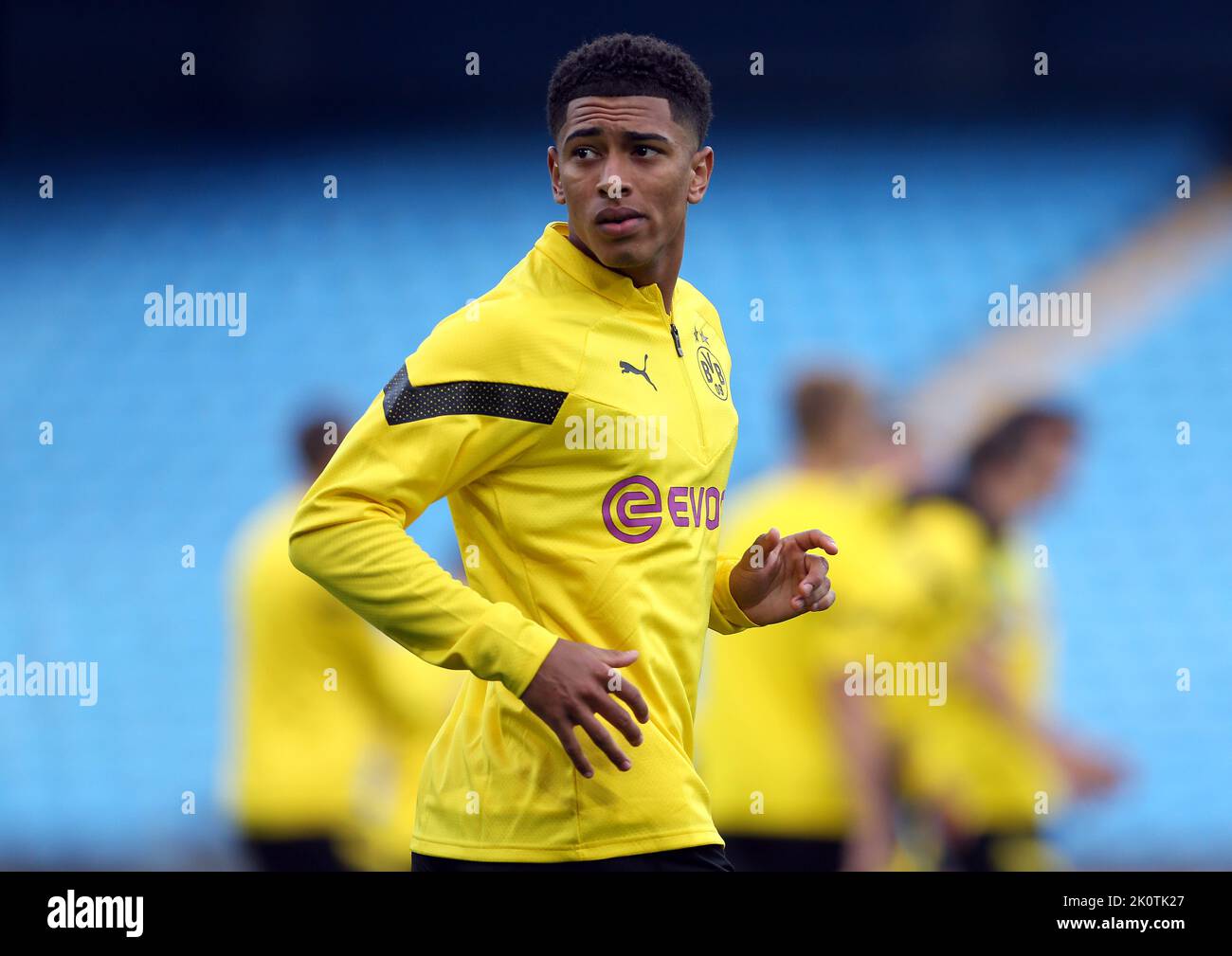 Jude Bellingham de Borussia Dortmund lors d'une séance d'entraînement ...