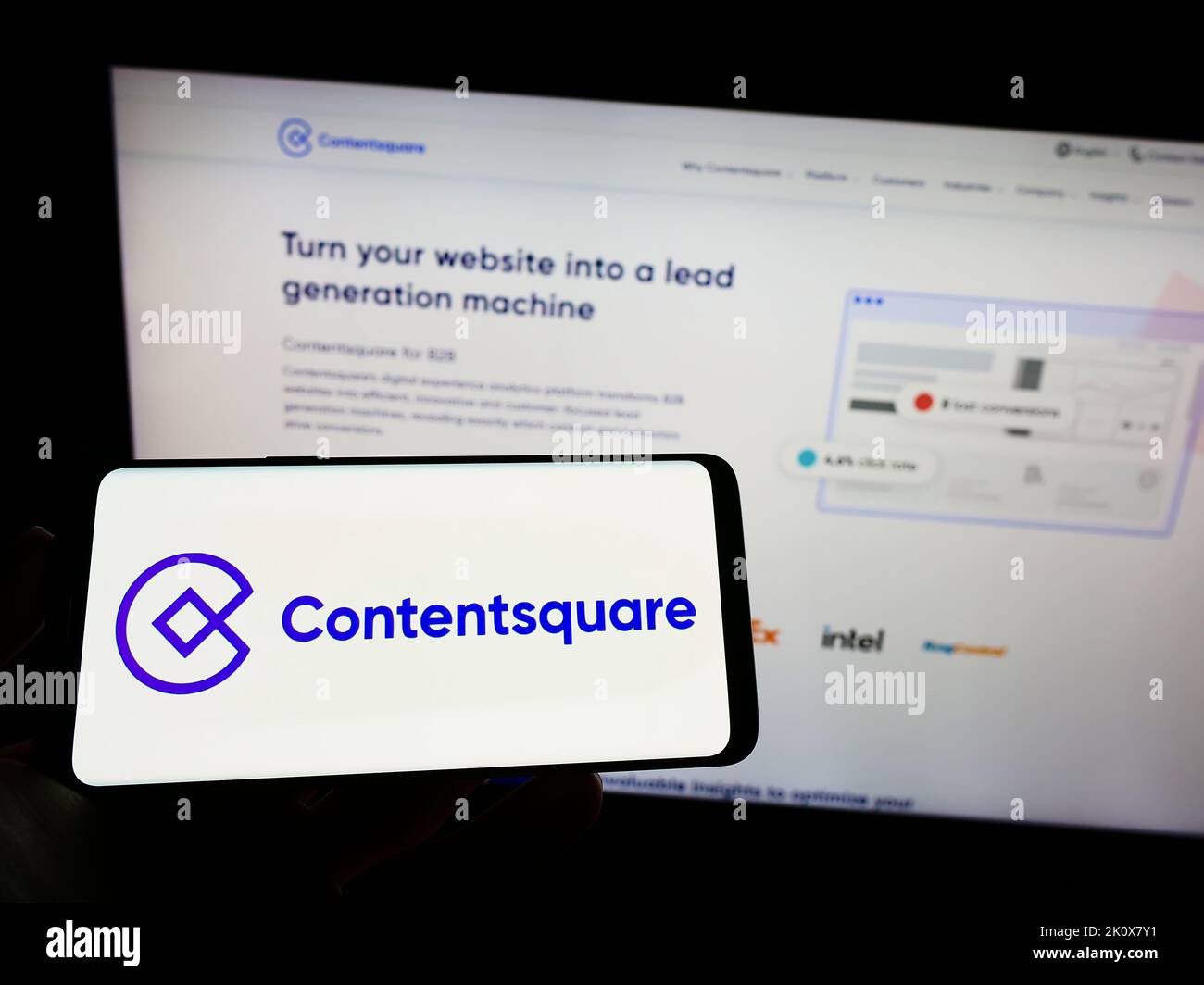 Plateforme contentsquare Banque de photographies et d’images à haute ...
