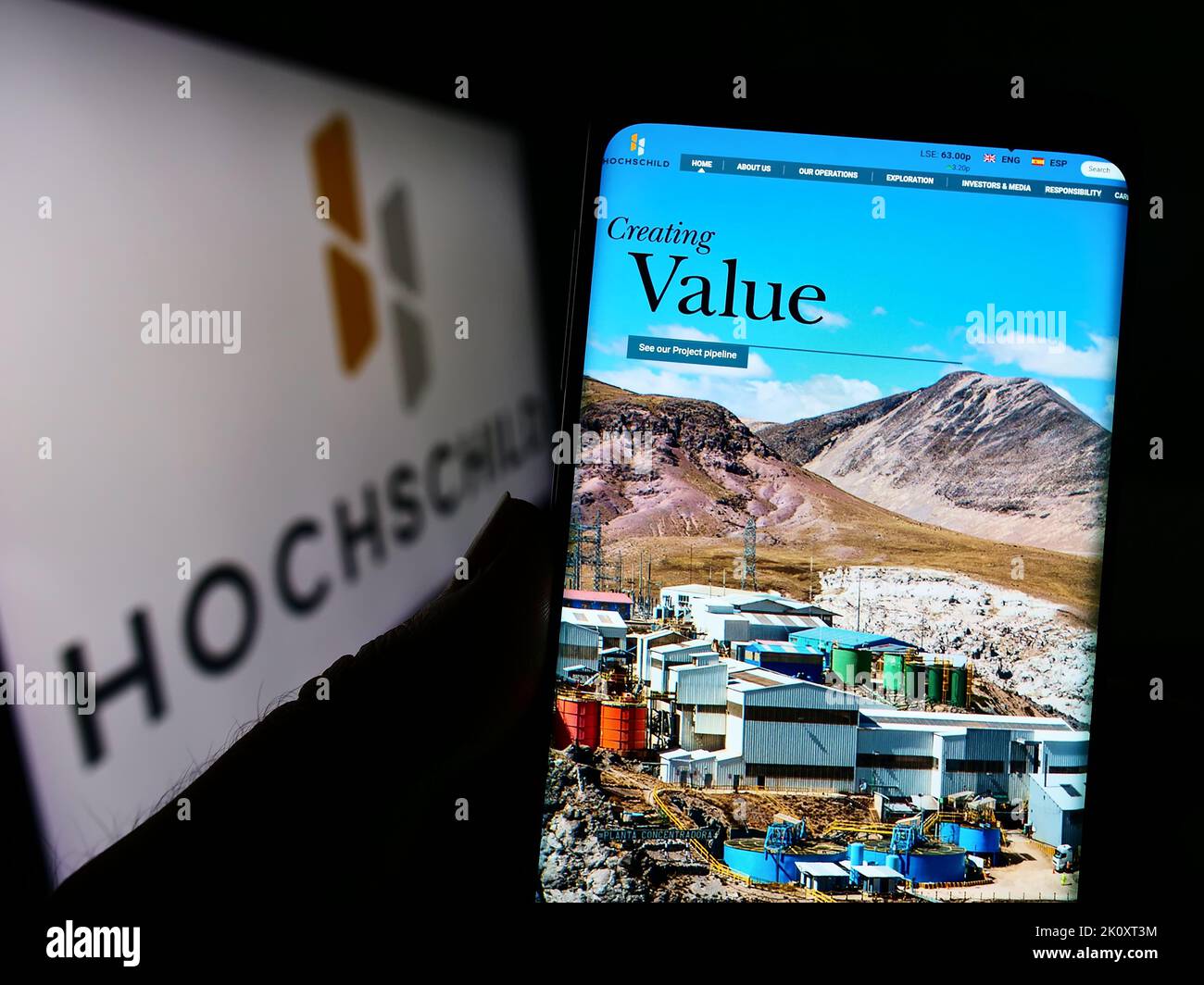 Hochschild mining plc Banque de photographies et d’images à haute ...