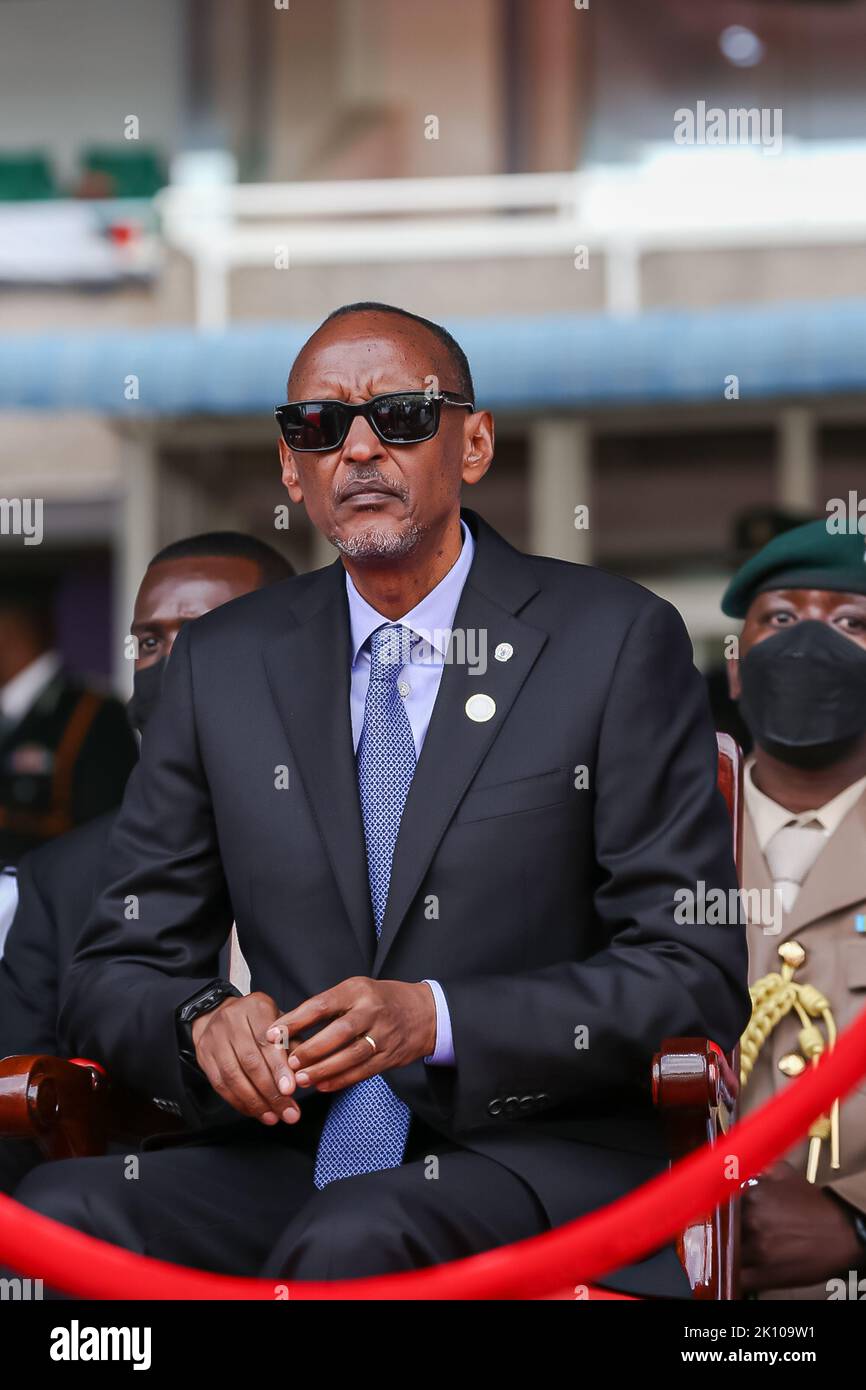 Le Président du Rwanda Paul Kagame, l'un des invités lors de l ...