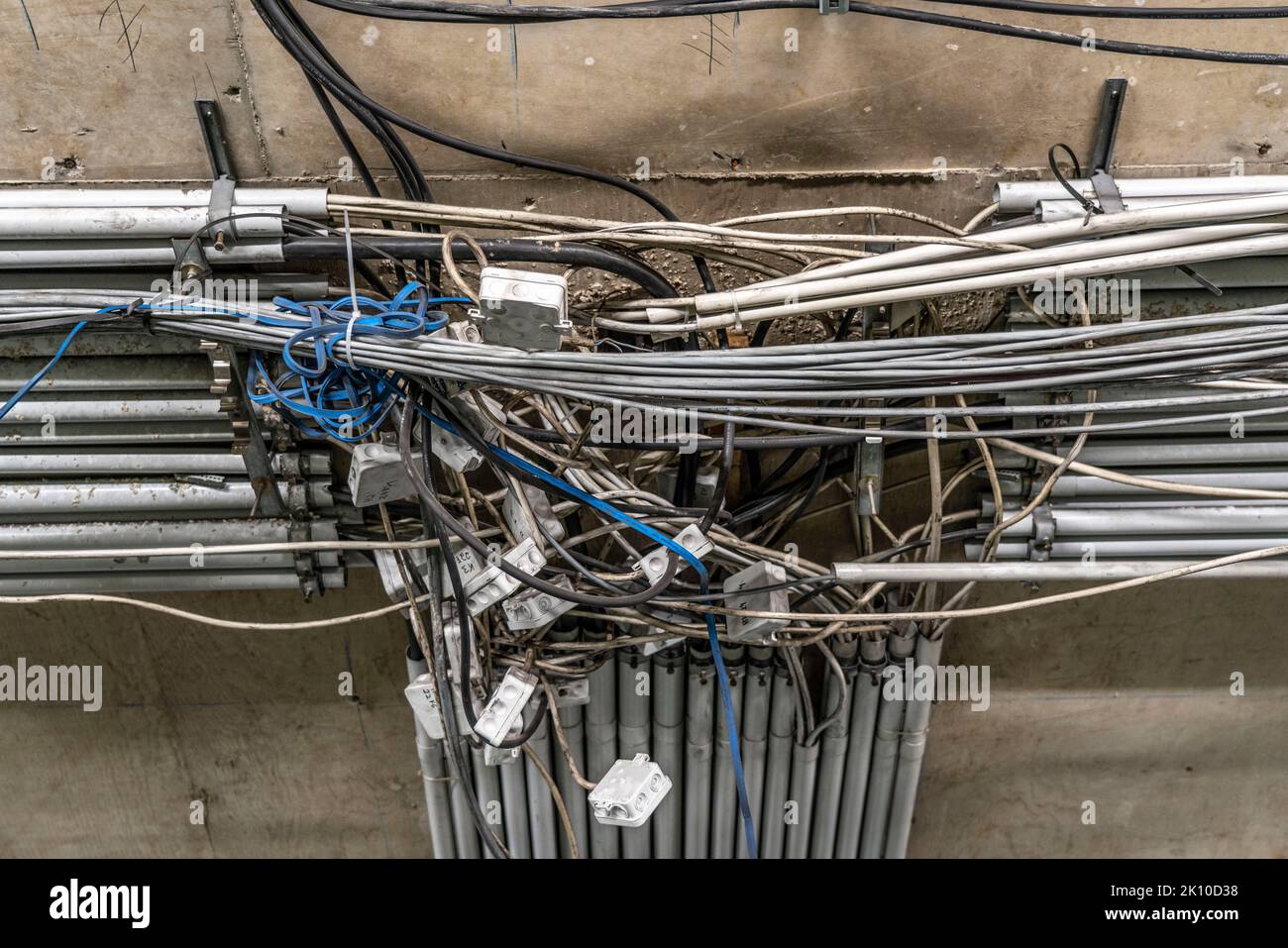 Boites cables electriques Banque de photographies et d’images à haute ...