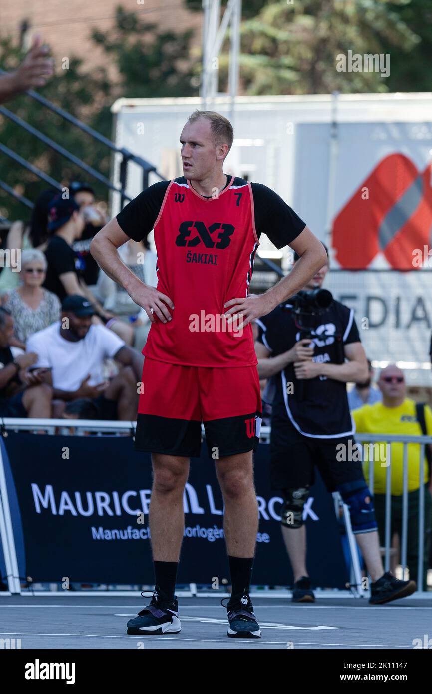 Montréal, Canada, 03 septembre 2022: Aurelijus Pukelis de l'équipe ...