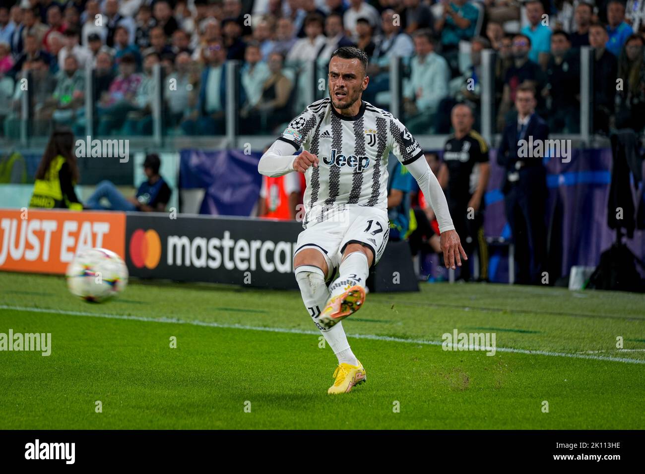 Ligue Des Champions 2022 2023 Juventus Contre Benfica Allianz Stadium