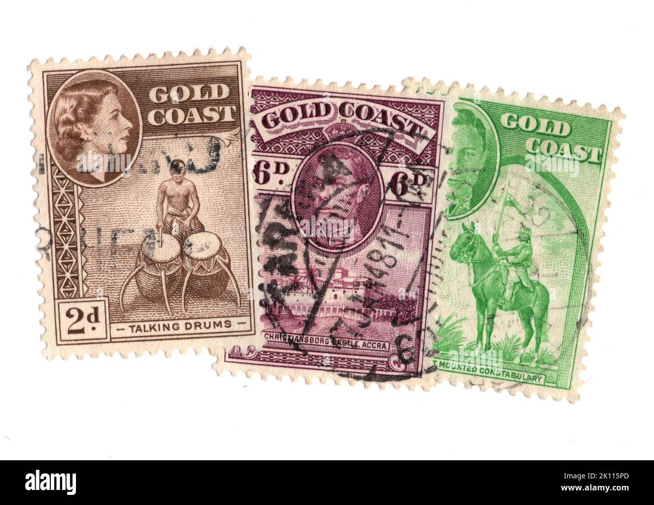 Timbre poste de la côte d'or Banque de photographies et d’images à ...