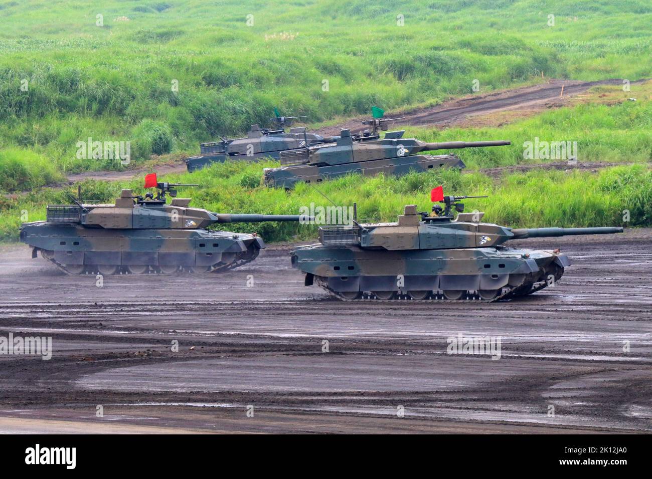 Mitsubishi type 10 main battle tank Banque de photographies et d’images ...