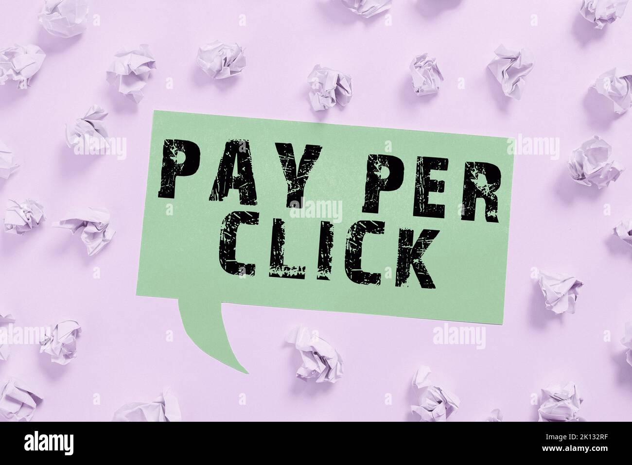 Affiche indiquant le paiement par clic. Concept Internet modèle de ...