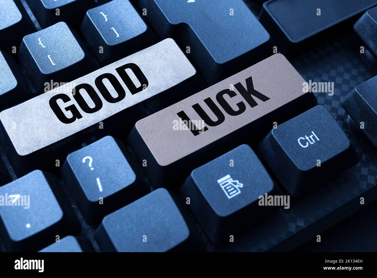 Légende conceptuelle Bonne chance. Approche d'affaires Une fortune ...