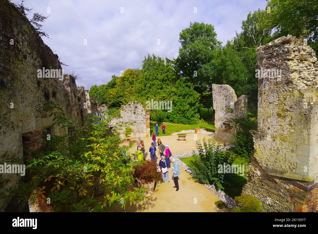 Manoir ruine witchampton Banque de photographies et d’images à haute ...