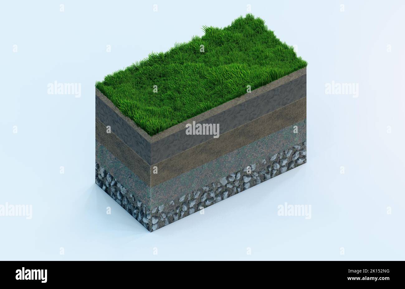 Couches de sol en 3d Banque de photographies et d’images à haute ...