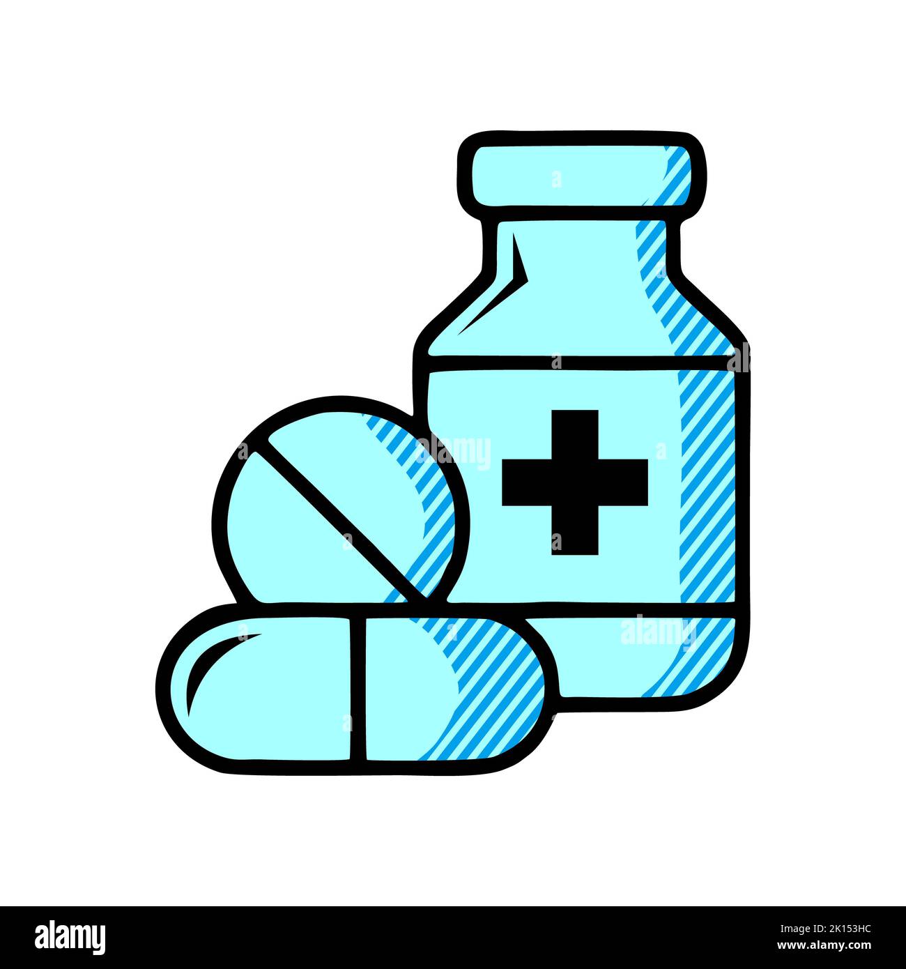 Médecine. Icône médecine. Vecteur de médecine. Vecteur d'icône de ...