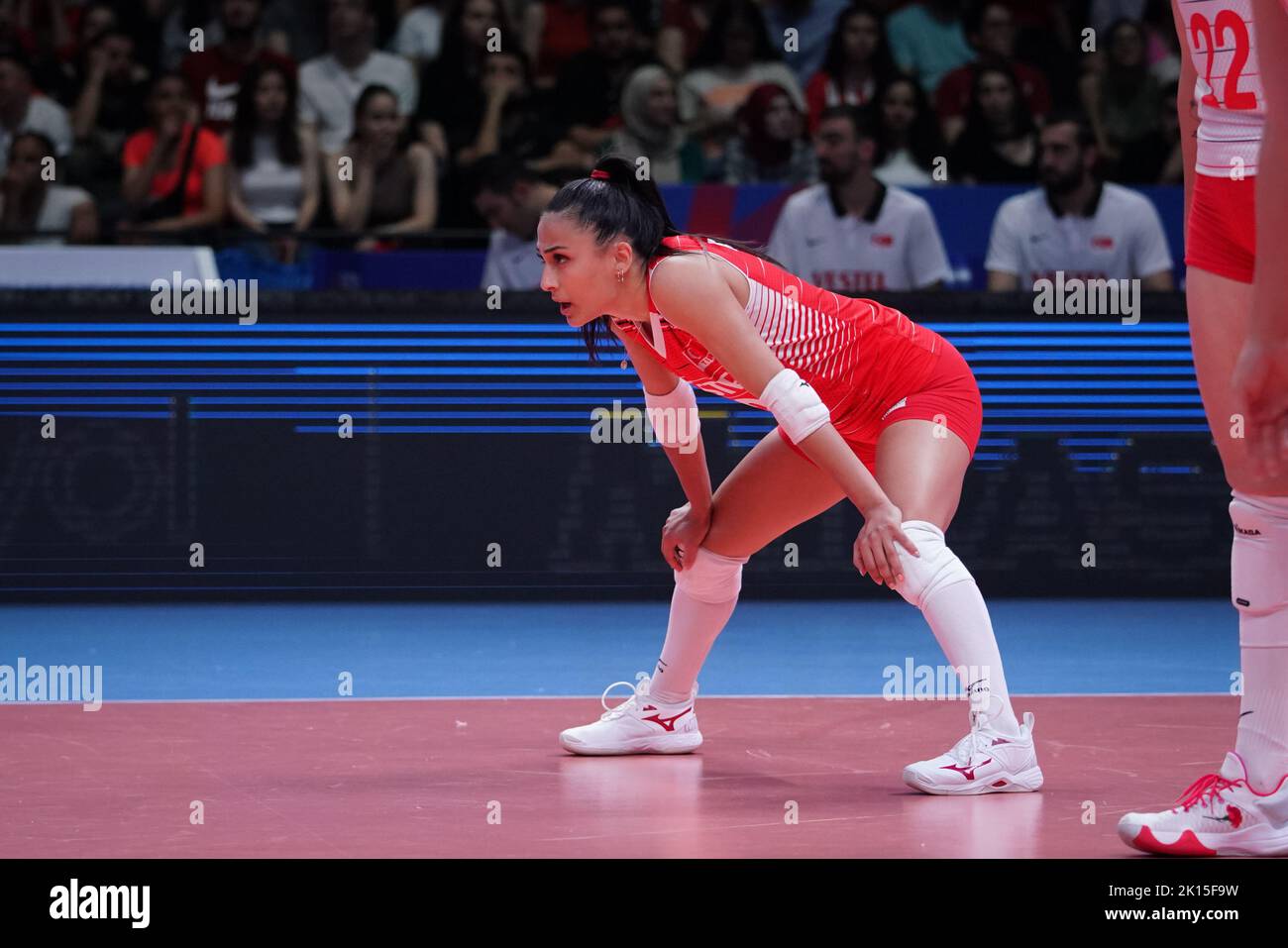 ANKARA, TURKIYE - 03 JUIN 2022: Akoz Simge Sebnem in Turkiye vs China ...