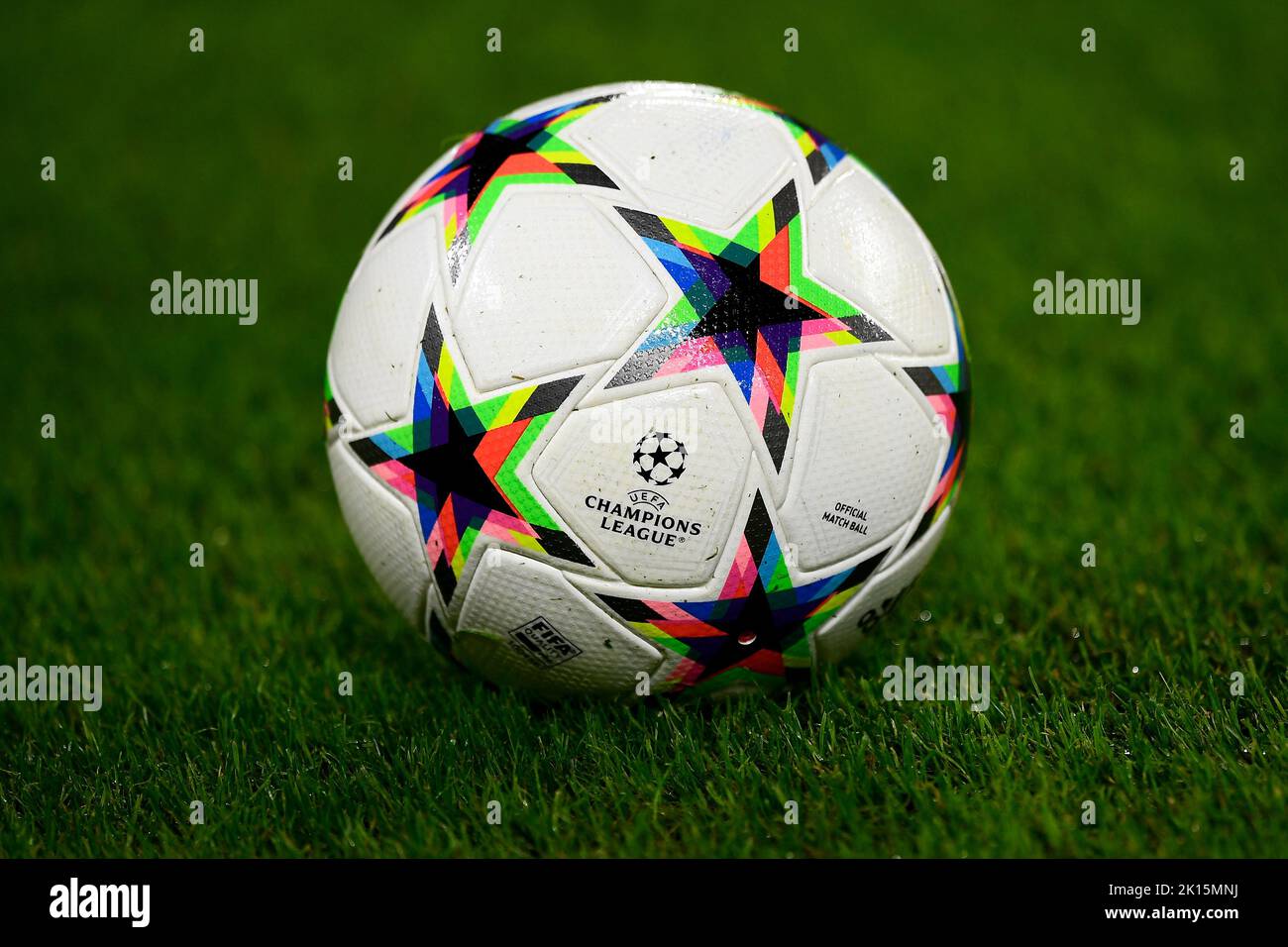 Turin, Italie. 14 septembre 2022. Le ballon de match officiel de la ...