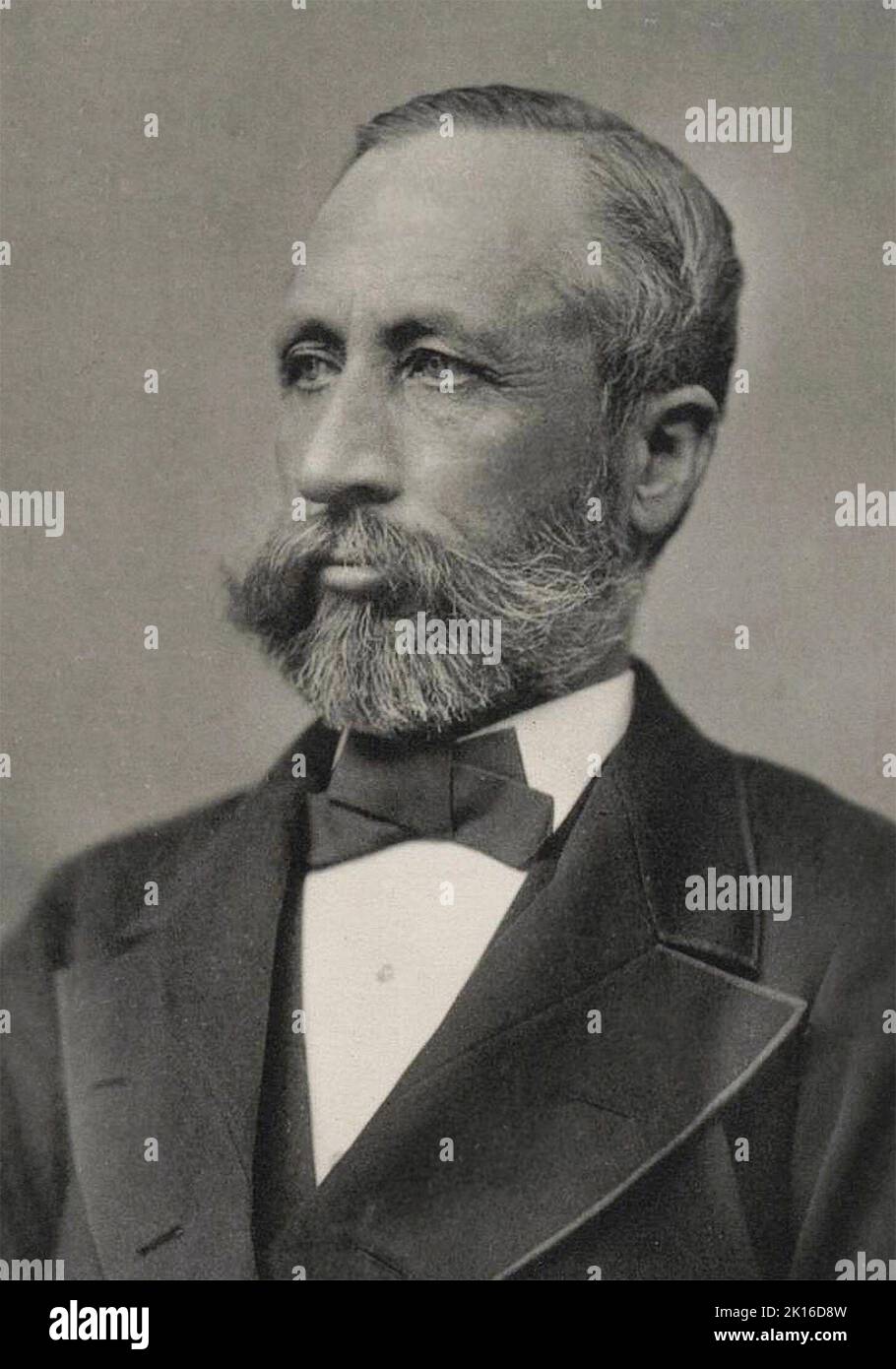 Portrait de William Smith Clark (1826 – 1886), professeur américain de ...