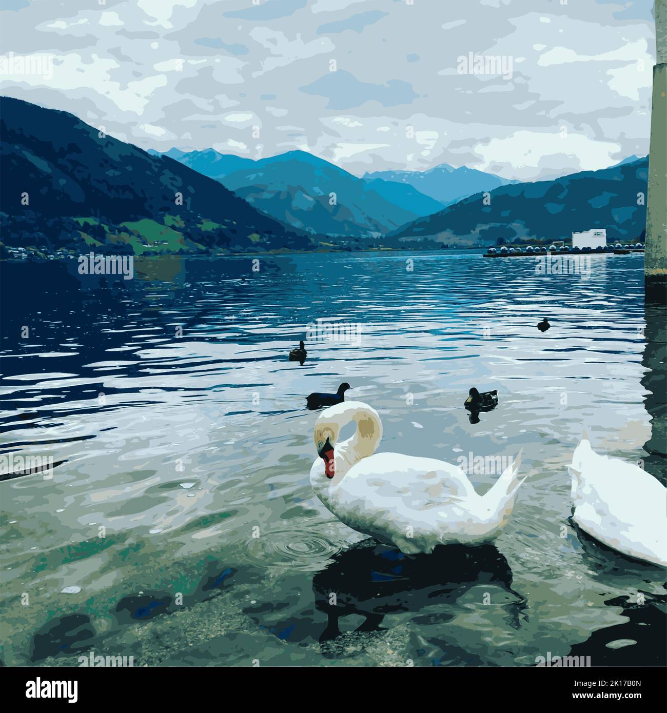 Lancement de la chanson Banque d'images vectorielles - Alamy