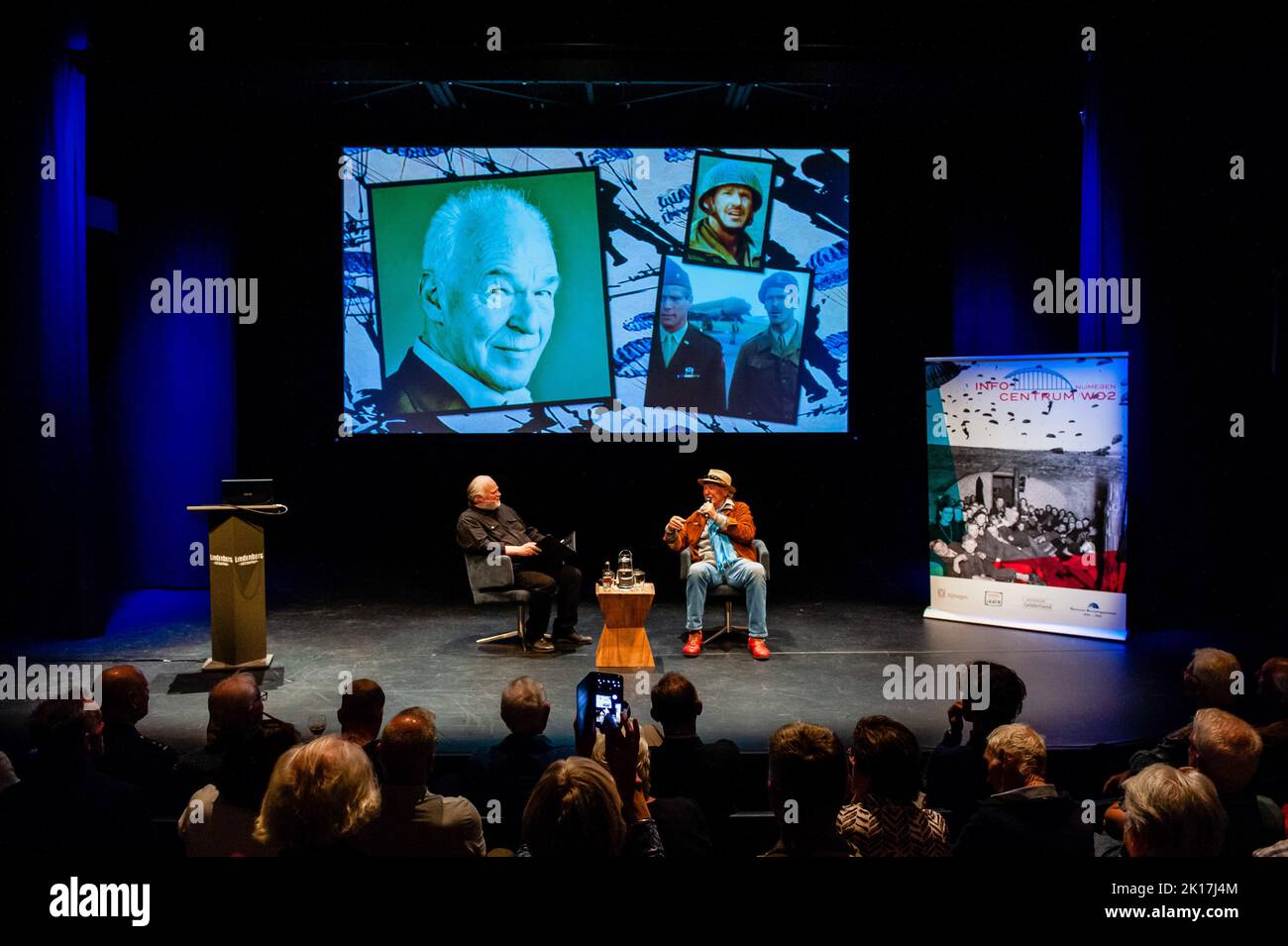 Nimègue, pays-Bas. 15th septembre 2022. Constant Hoogenbosch (à gauche ...
