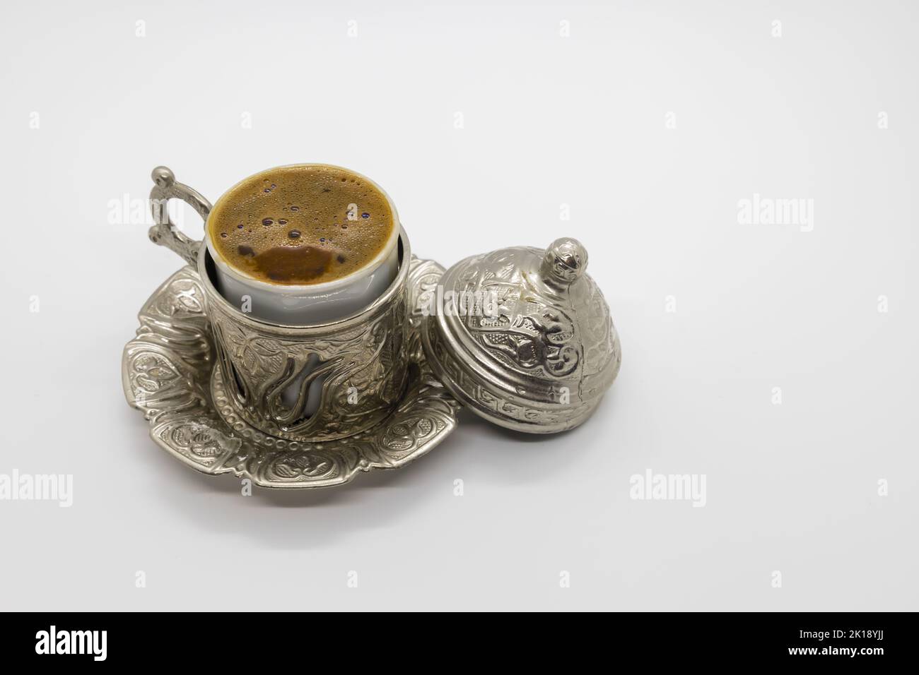 Café turc sur le sable Banque de photographies et d’images à haute ...